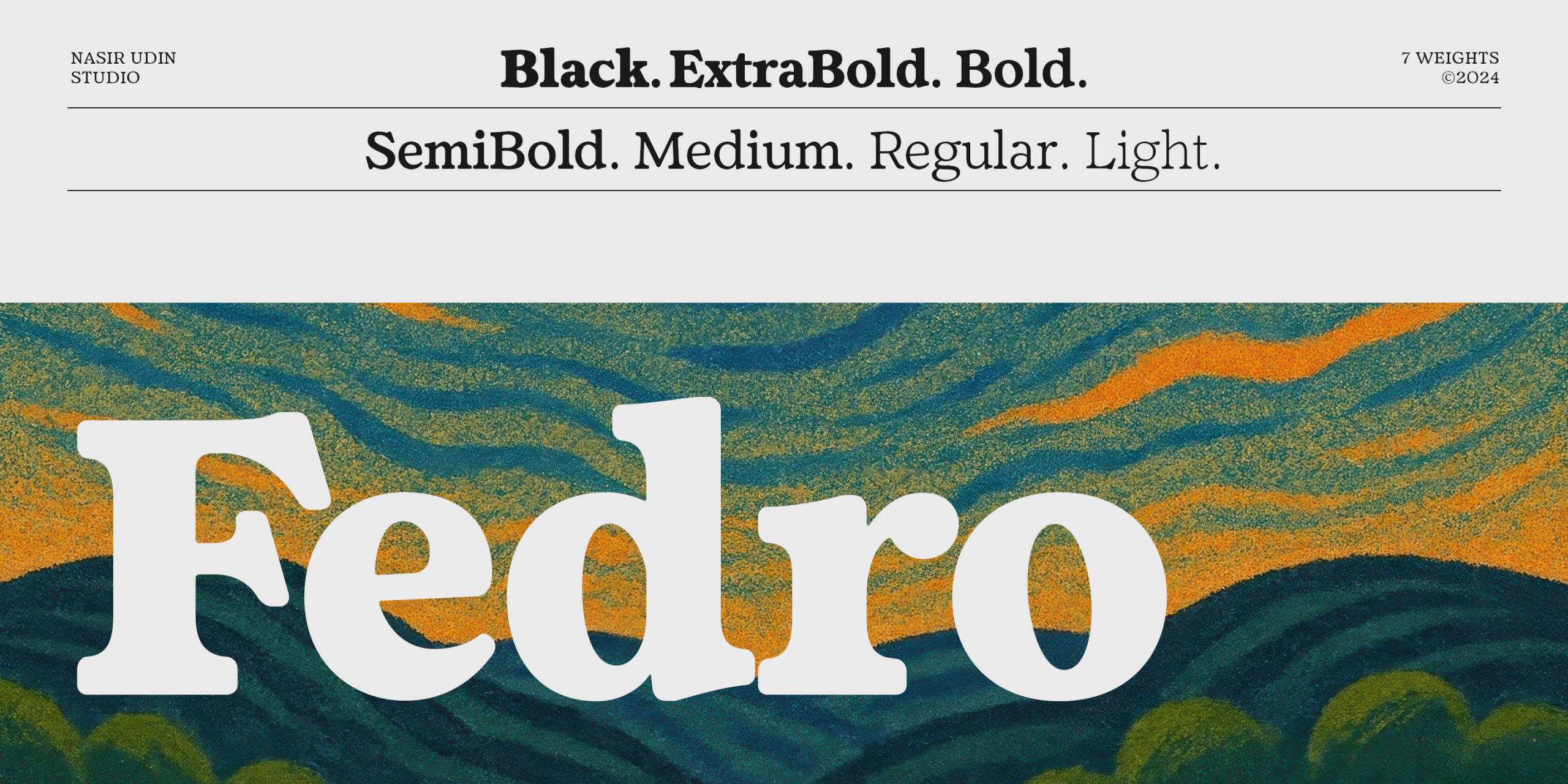 Nasir Udin Studio – Fonts by Nasir Udin